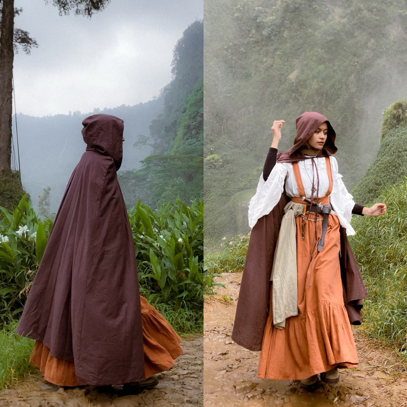 Jual Franka Cloak | Medieval Cape | Saldaysia Vintage | Shopee Indonesia