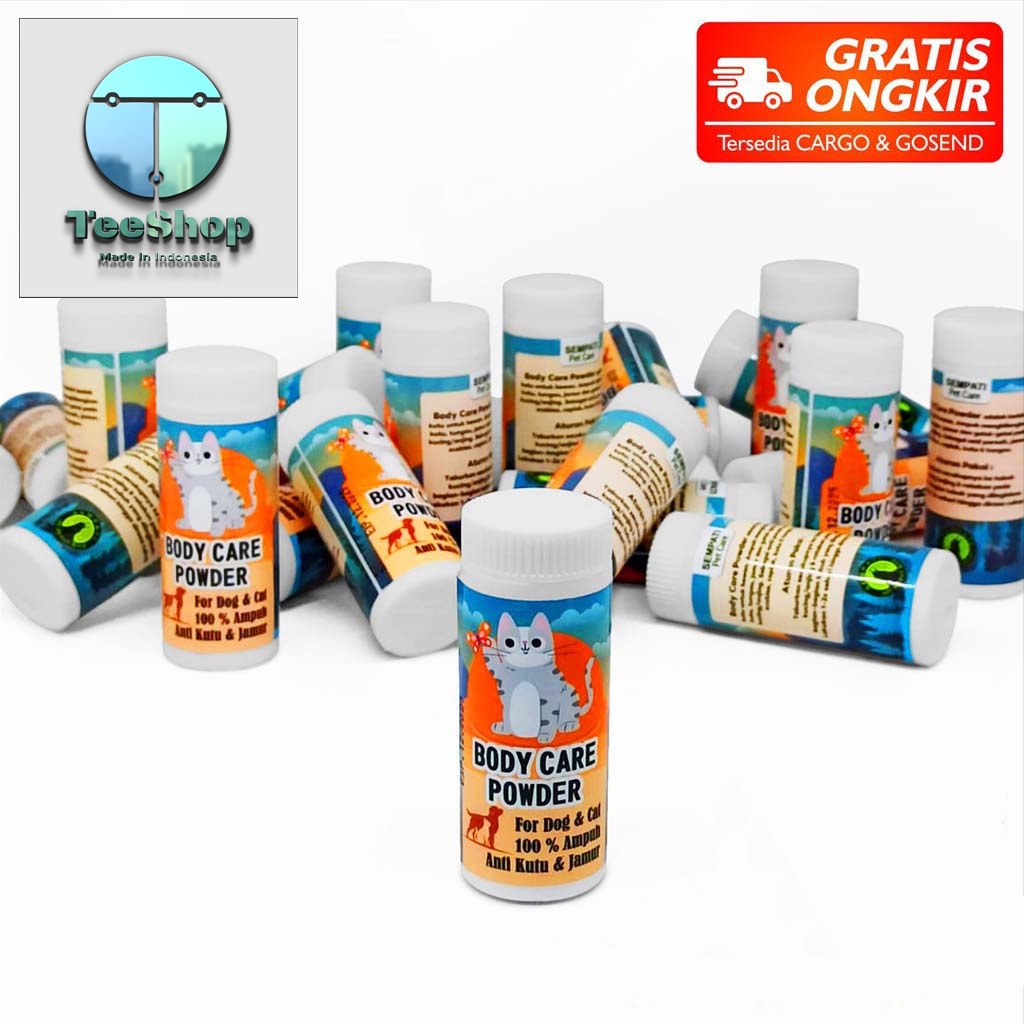 Jual Bedak Kucing Body Care Parfum Kucing Powder Obat Anti Kutu Scabies ...