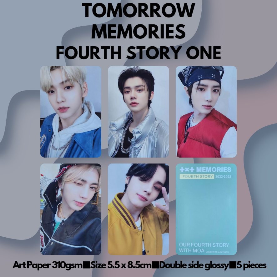 Jual [KUKIRA] Photocard Tomorrow Memories 1st 2nd 3rd 4th Soobin Yeonjun Beomgyu Taehyun ...