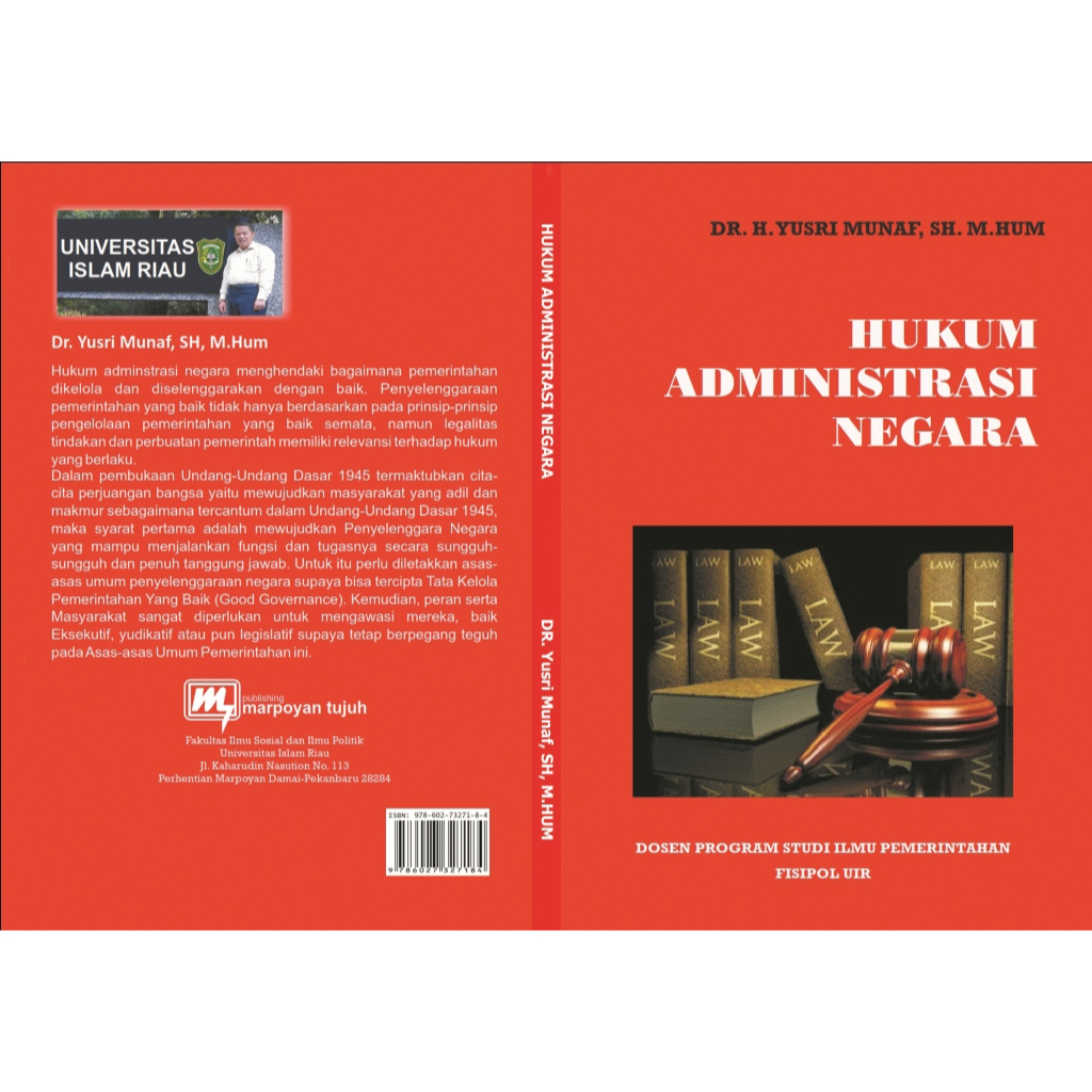 Jual Buku Hukum Administrasi Negara Yusri Munaf | Shopee Indonesia