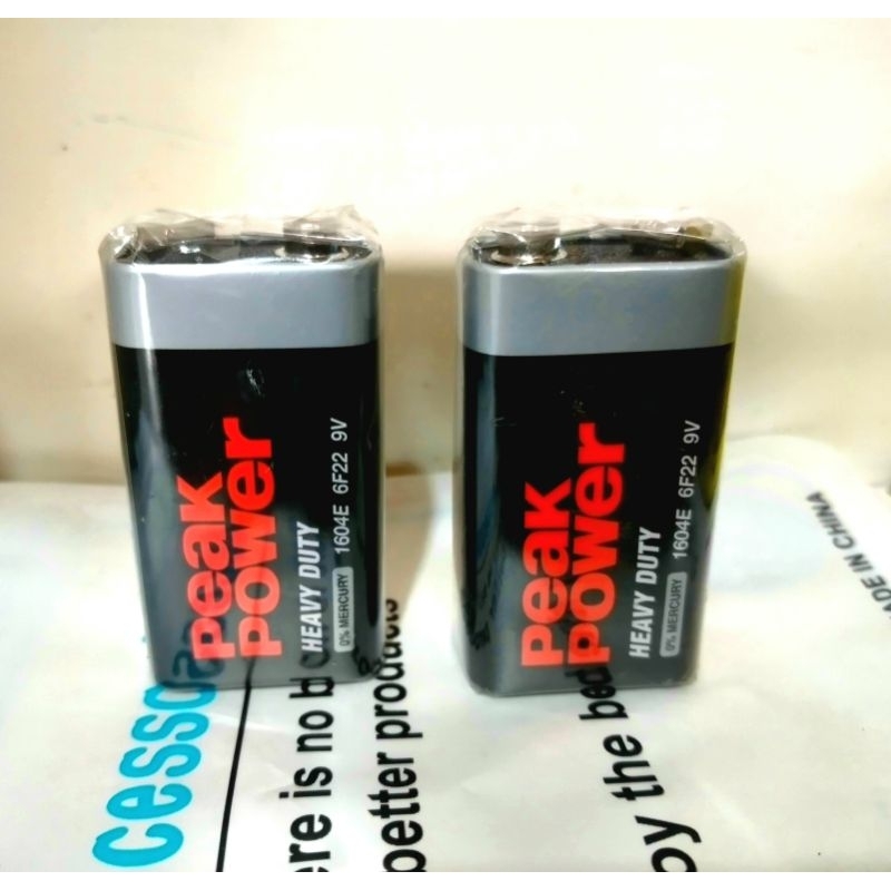 Jual batrai battery kotak 9v batrai mic kropon batrai multitester ...