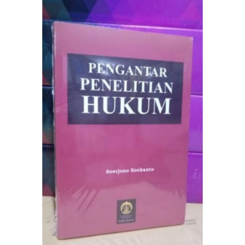 Jual Buku Pengantar Penelitian Hukum /Soerjono Soekanto | Shopee Indonesia