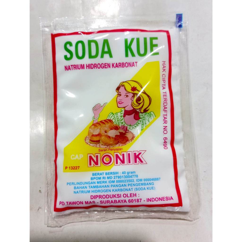 Jual [PR] SODA KUE CAP NONIK KEMASAN 40 G | Shopee Indonesia