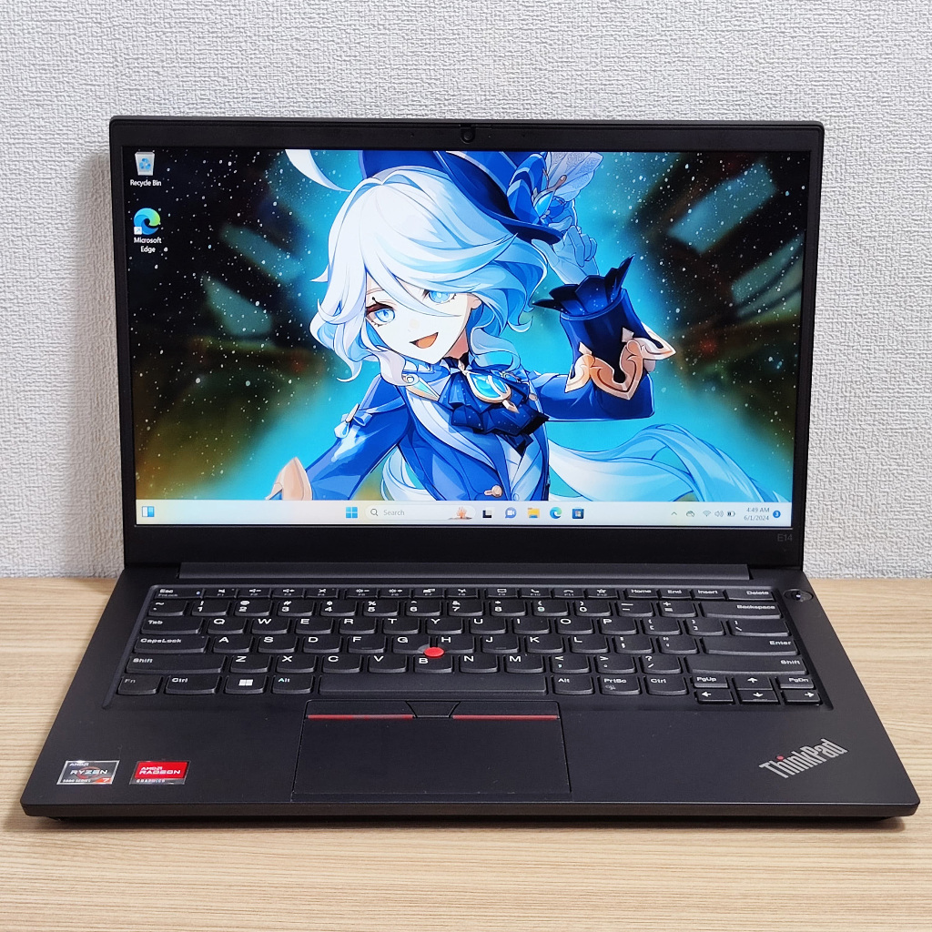 Jual Lenovo Thinkpad E14 GEN 3 Ryzen 7 (16CPU) 8GB/256GB Laptop Kerja ...