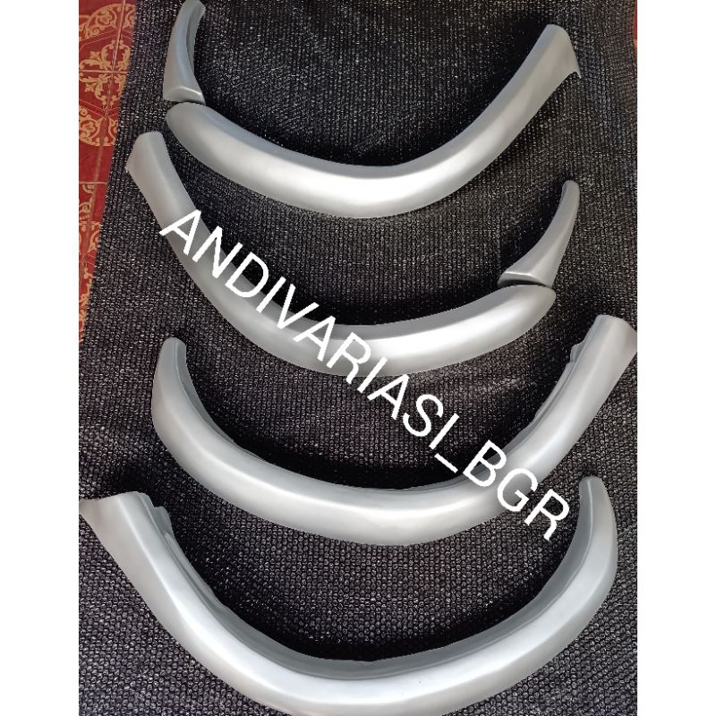 Jual Over fender STRADA L 200 model ori silver | Shopee Indonesia