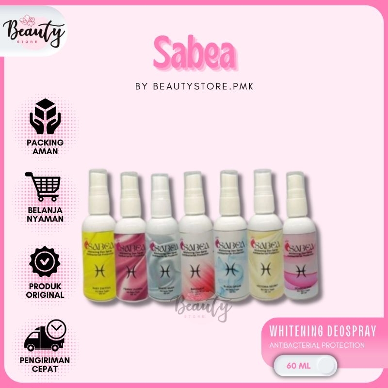 Jual Sabea Whitening Deospray 60ml | Shopee Indonesia