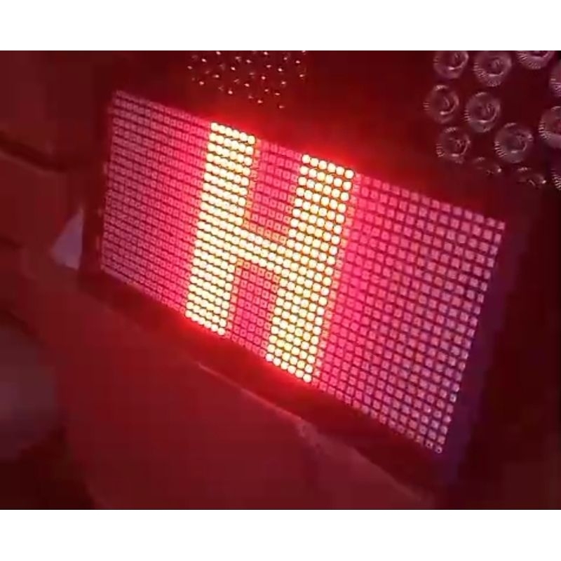 Jual Lampu Strobo terbaru bisa angka dan huruf / LED Strobo RGB ...