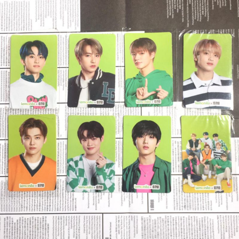 Jual pc photocard lemonilo nct dream mark renjun jeno haechan jaemin ...