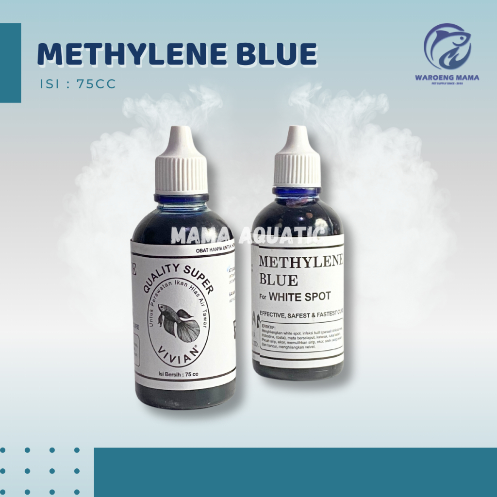 Jual Obat Biru Vivian Blitz Icht 75cc Obat Anti Jamur White Spot Ikan ...