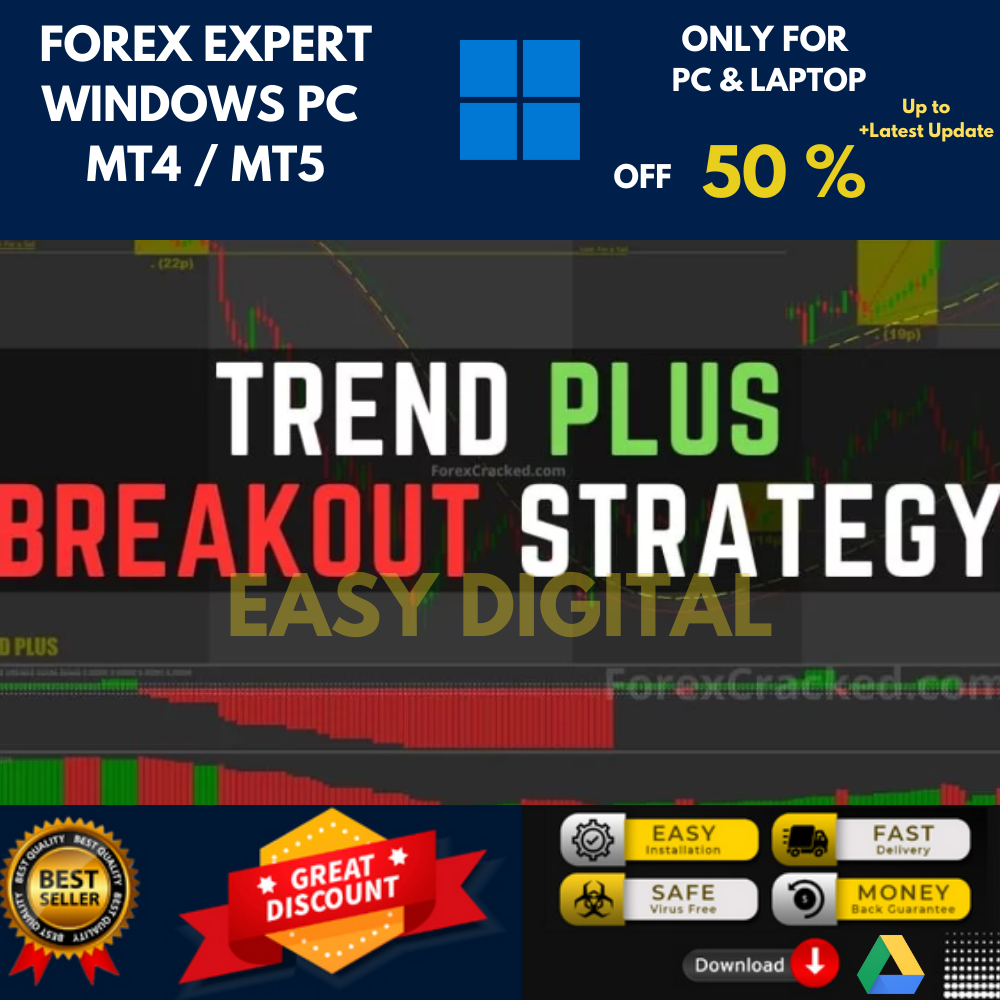 Jual High Akurasi !! Magic Indicator MT4 Trend Plus Breakout System Strategy Forex XAU Crypto ...