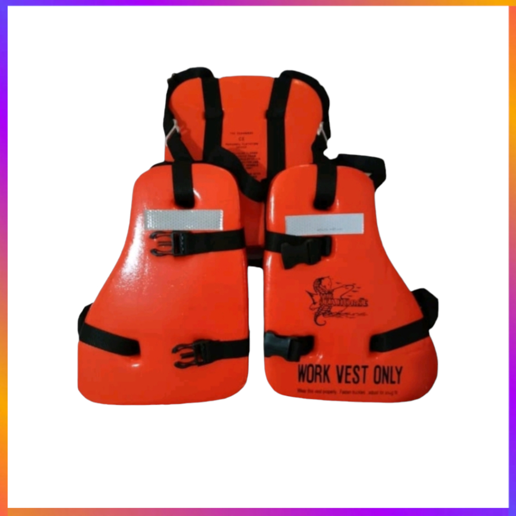 Jual Pelampung Work Vest Sea Horse Life Jacket Safety Kapal | Shopee ...