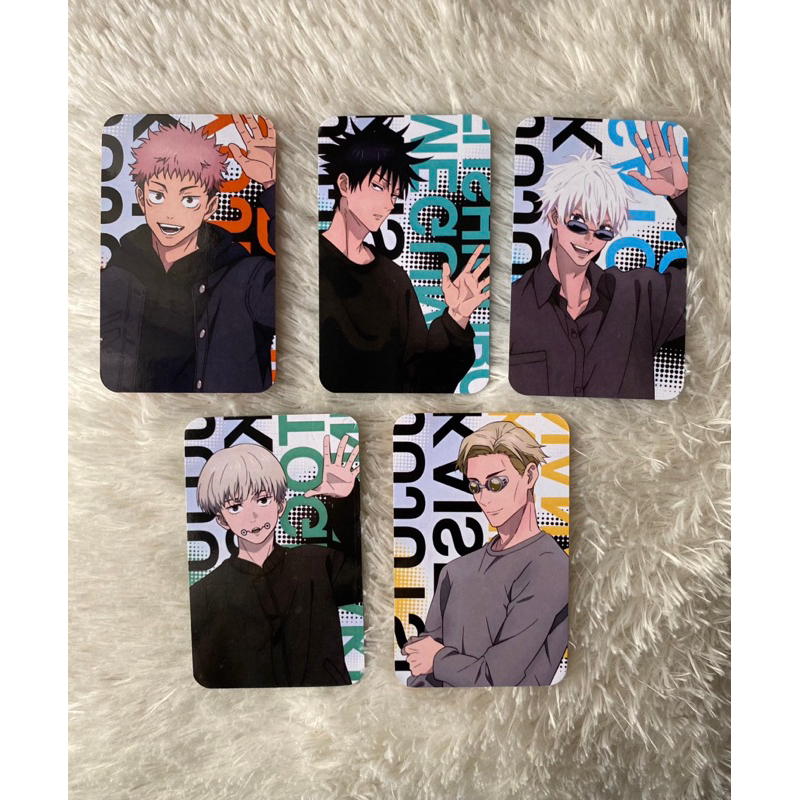 Jual Photocard fan art print Jujutsu Kaisen Gojo Anime (premium ...