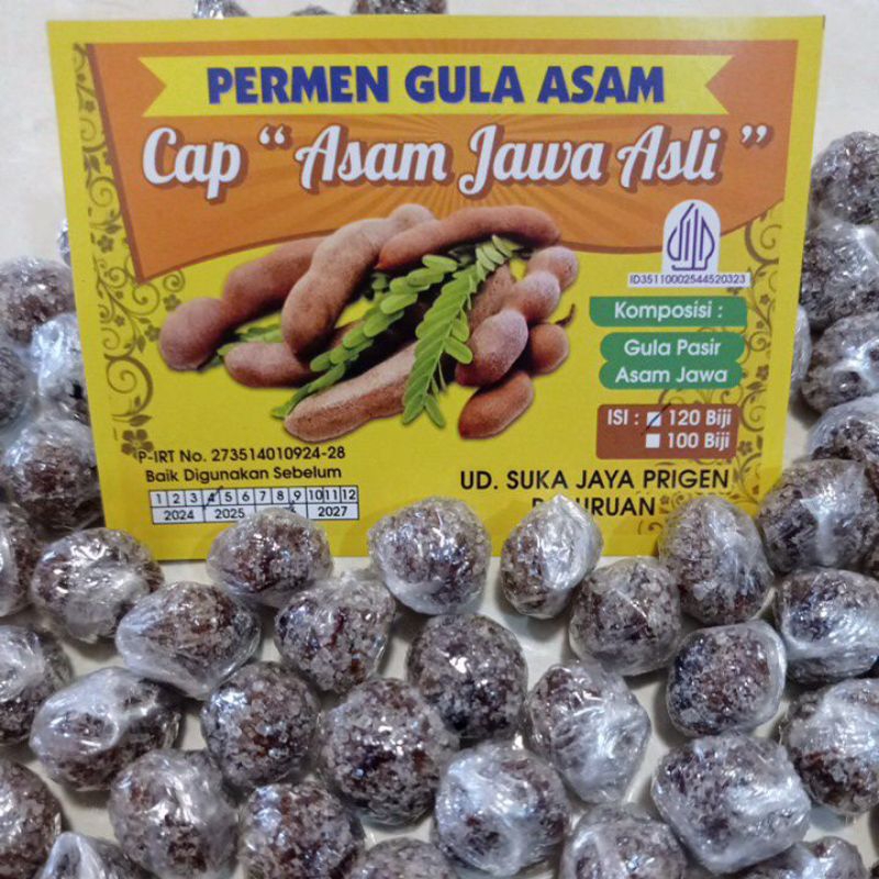 Jual Permen gula ASEM JAWA ReFiLL isi 100 biji | Shopee Indonesia