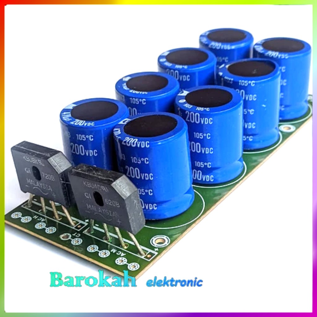 Jual Power Supply Double PSU 8 Elco Plus Kiprok For Miniatur Amplifier ...