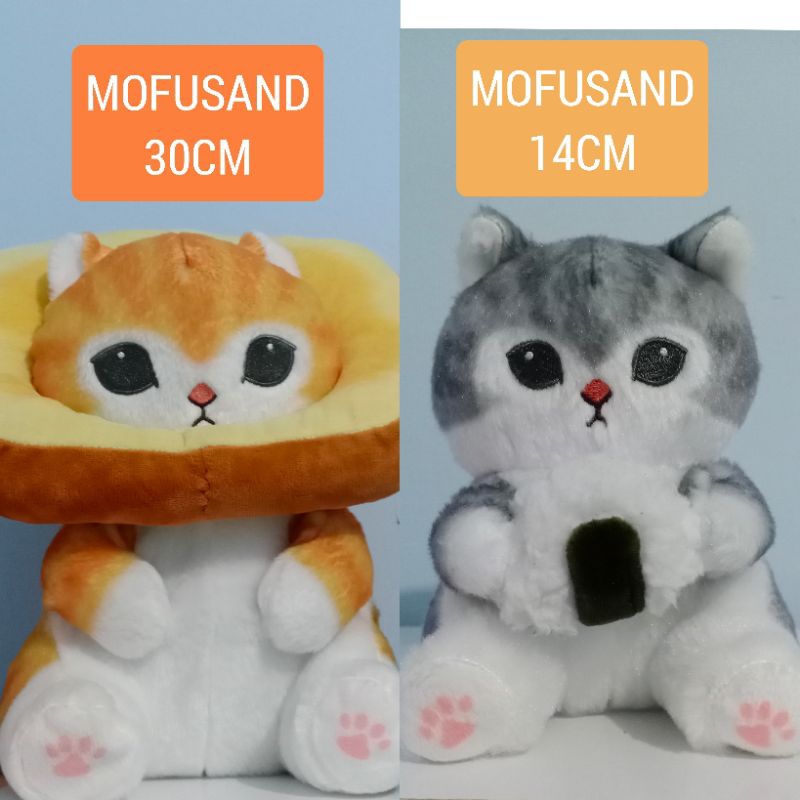 Jual MOFUSAND Plush Original 14cm 30cm Mofusand Roti dan onigiri ...