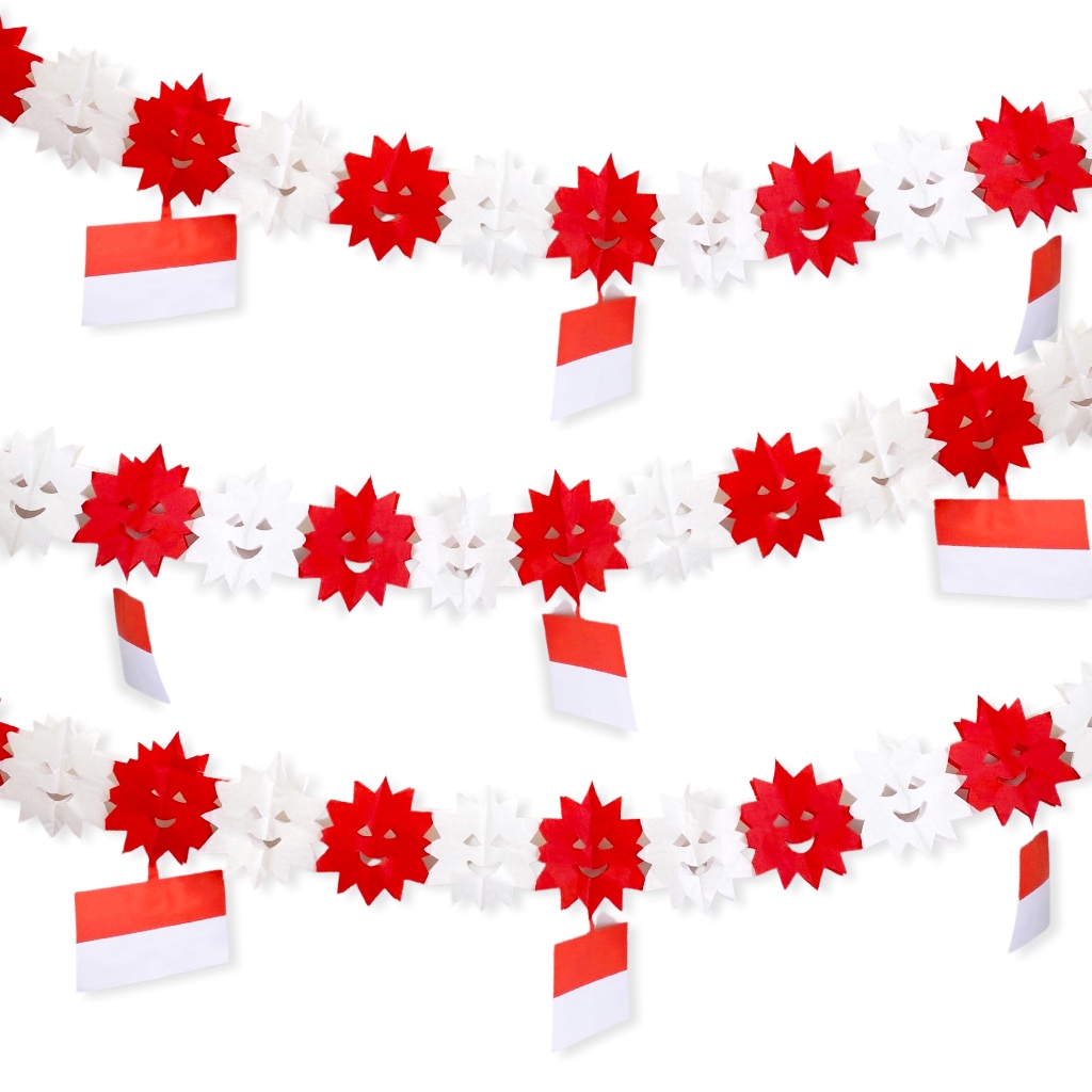 Jual W! Accessories Dekorasi 17 Agustus Merah Putih Kemerdekaan (pc ...