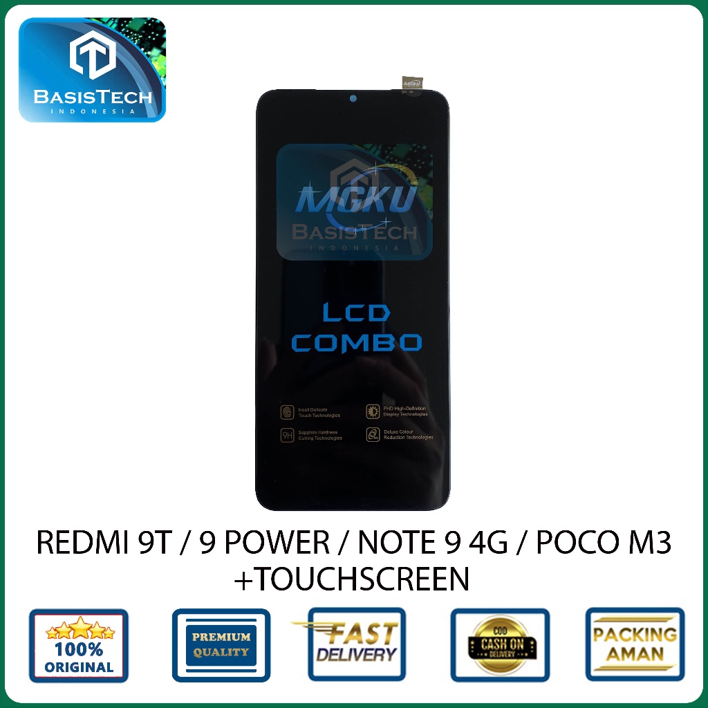 Jual LCD XIAOMI REDMI 9T - 9 POWER - NOTE 9 4G - POCO M3 - MGKU ...