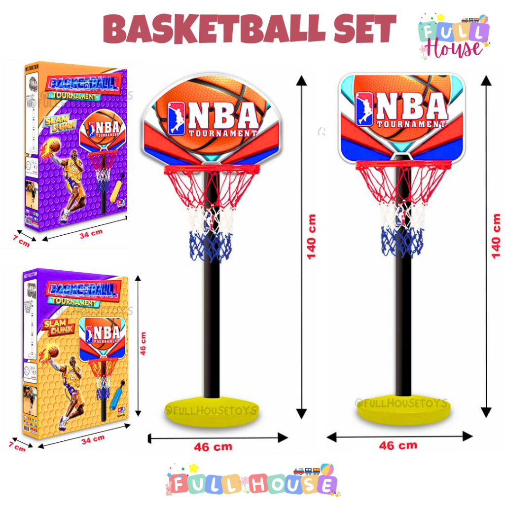 Jual MAINAN BASKET OLAHRAGA ANAK STAND BASKETBALL RING | Shopee Indonesia
