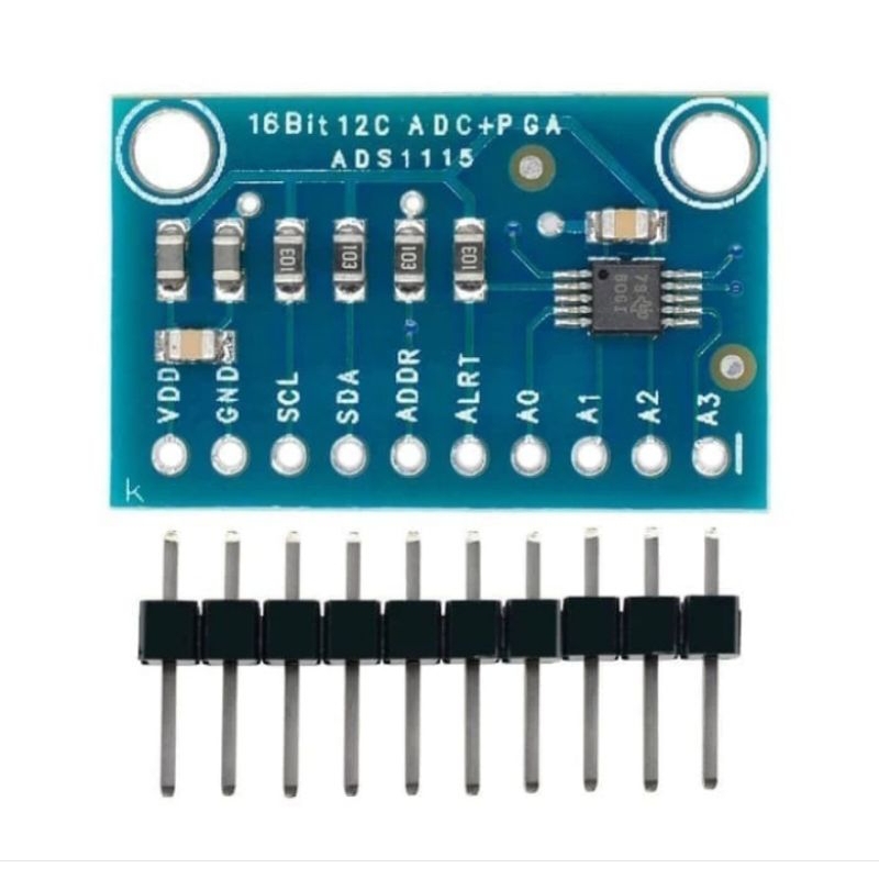 Jual ADS1115 I2C 16 Bit Module ADC 4 Channel analog digital converter ...