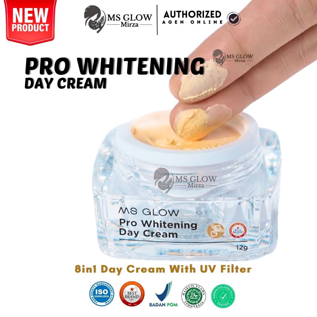 Jual READYSTOCK !! MS GLOW PRO WHITENING DAY CREAM - DAY CREAM PRO ...
