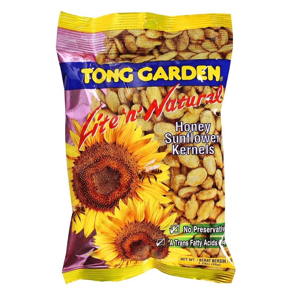 Jual Tong Garden Honey Sunflower Kernels 35g | Shopee Indonesia