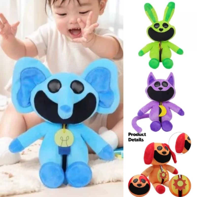 Jual Smiling critters Seris Boneka CapNap Karakter Gime Monster Horror ...