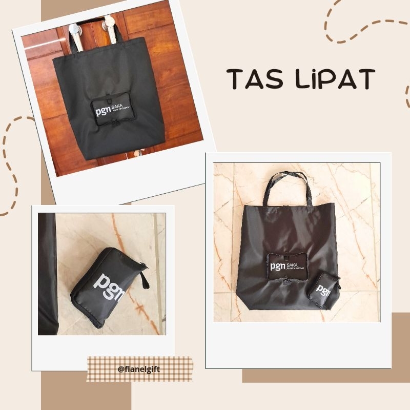 Jual Tas Lipat Parasut Trapesium Souvenir Sablon | Shopee Indonesia