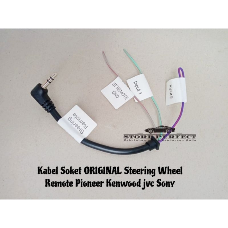 Jual Kabel Soket Steering Wheel Remote Pioneer Kenwood jvc sony / Kabel ...