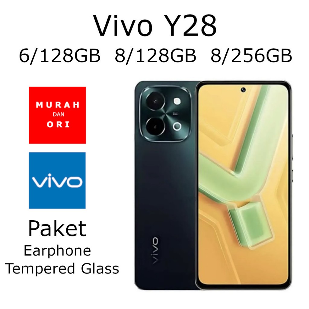 Jual Vivo Y28 4G 6/128GB 8/128GB 8/256GB | Shopee Indonesia
