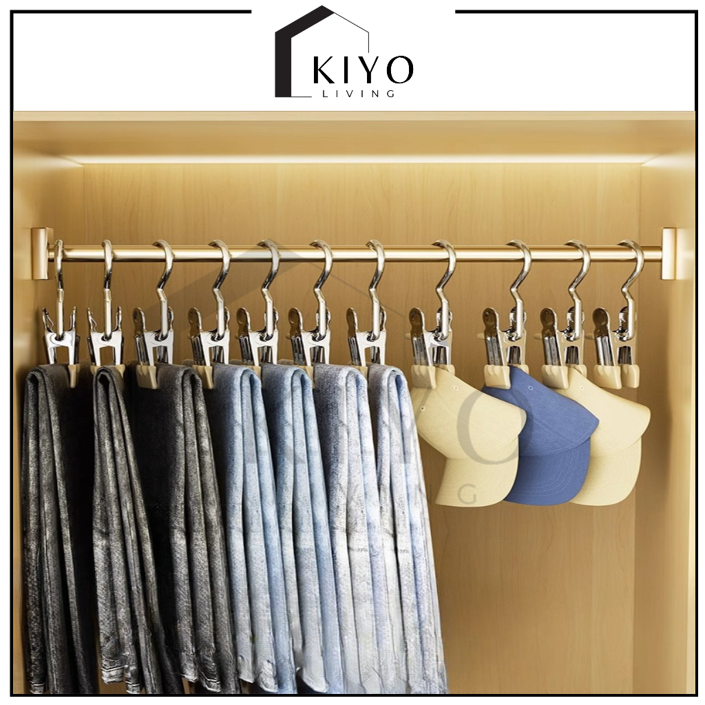 Jual KIYO Jepitan Jemuran Baju Boneka Gantungan Sepatu Stainless Anti ...