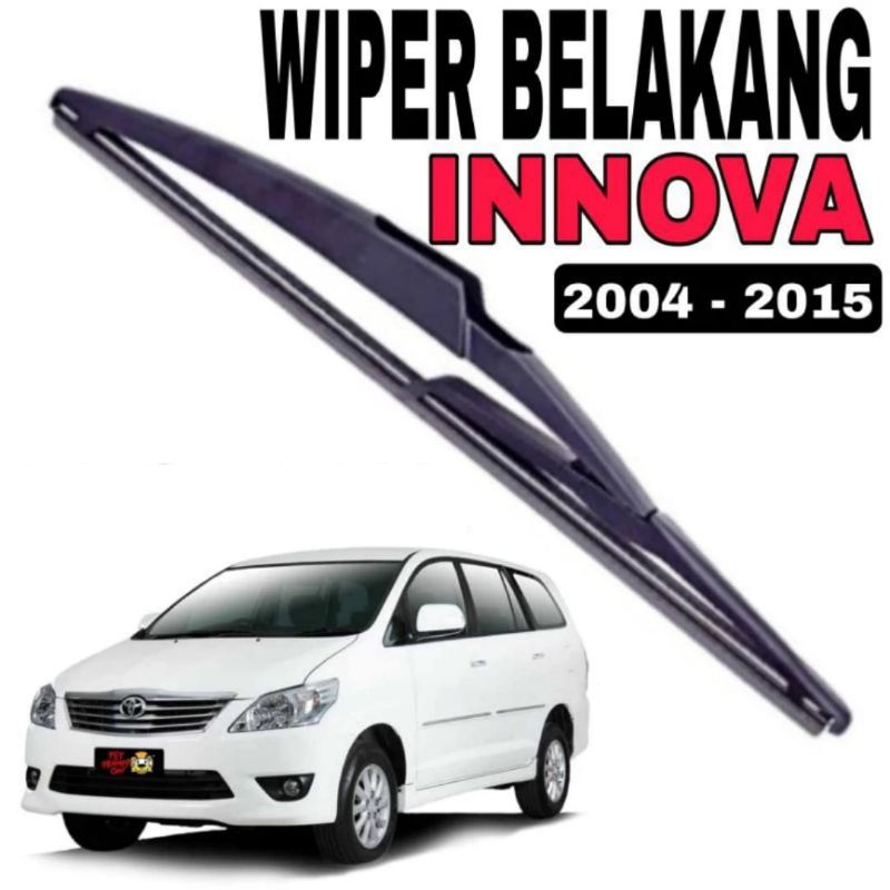Jual WIPER BELAKANG TOYOTA INNOVA 2004 - 2015 MODEL OEM 12 INCH A012 ...