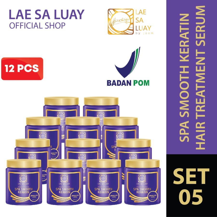 Jual 12PCS Lae Sa Luay by joom Hair Spa Smooth Keratin Masker Rambut ...
