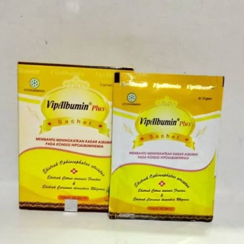 Jual VIP Albumin - vipalbumin plus sachet albusmin sachet box | Shopee ...