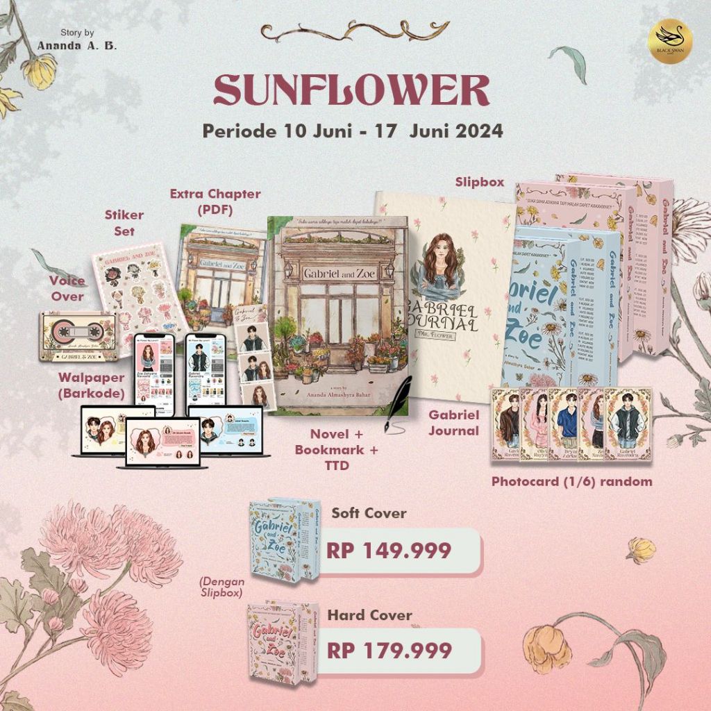 Jual Novel Gabriel And Zoe - Ananda Almashyra Bahar - Blackswan Books ...