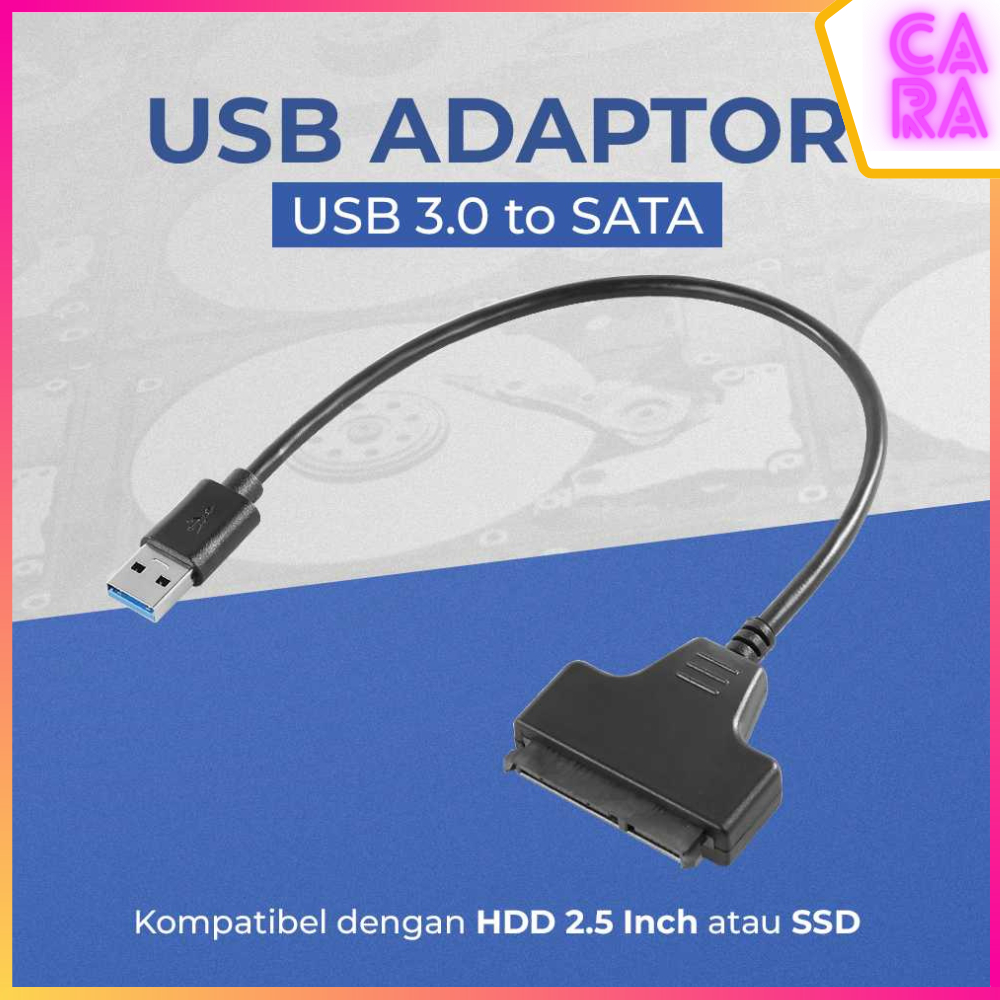 Jual Kabel USB 3.0 to SATA HDD SSD Adaptor Kabel Hardisk Eksternal ...