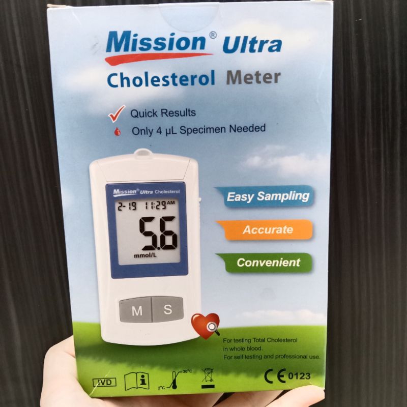 Jual alat cek kolesterol Mission Ultra (tanpa strip) | Shopee Indonesia