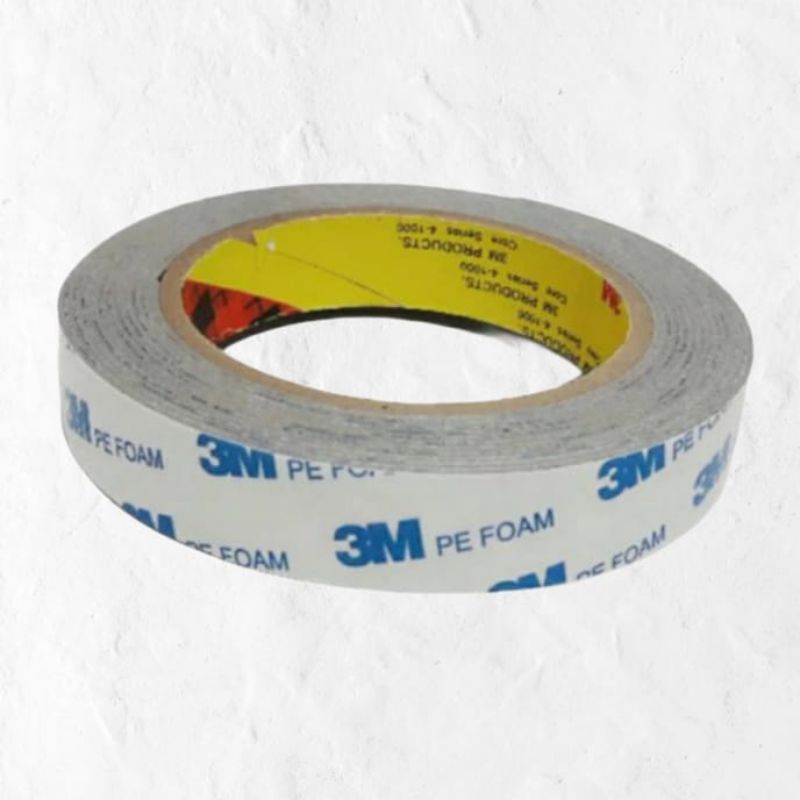 Jual DOUBLE TAPE 3M PE FOAM PUTIH 2CM x 4METER A21 | Shopee Indonesia