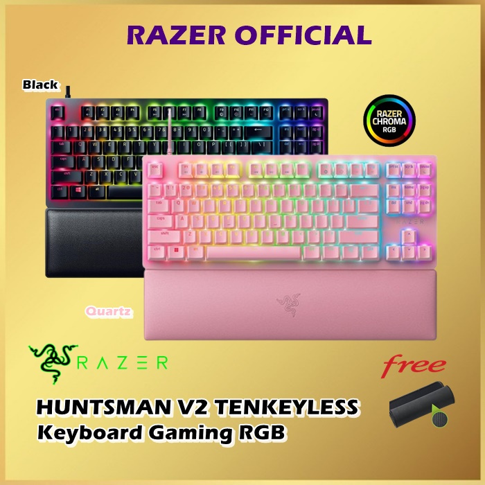 Jual Razer Huntsman V2 Tenkeyless Optical Gaming Keyboard TKL | Shopee ...