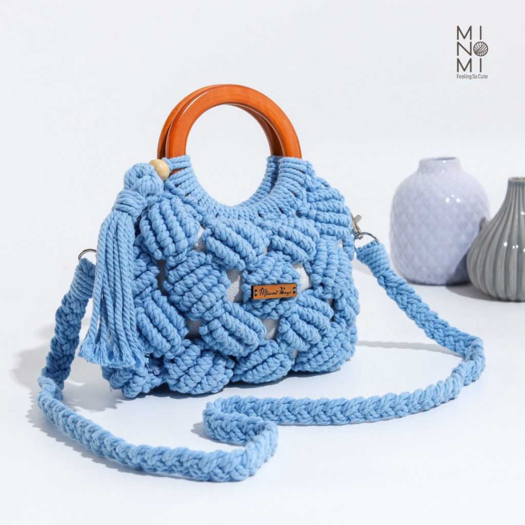Jual Minomi Bag AQUA BLUE | Shopee Indonesia
