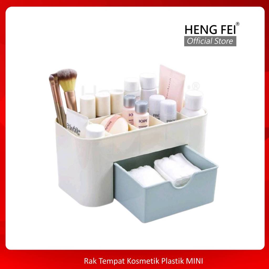 Jual MEDIOHOME Rak Tempat Kosmetik Plastik MINI / Rak Makeup MINI ...