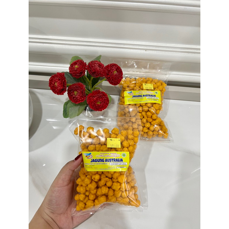 Jual SNACK SELERA KELUARGA | KERIPIK JAGUNG PILUS AUSTRALIA PEDAS MANIS ...