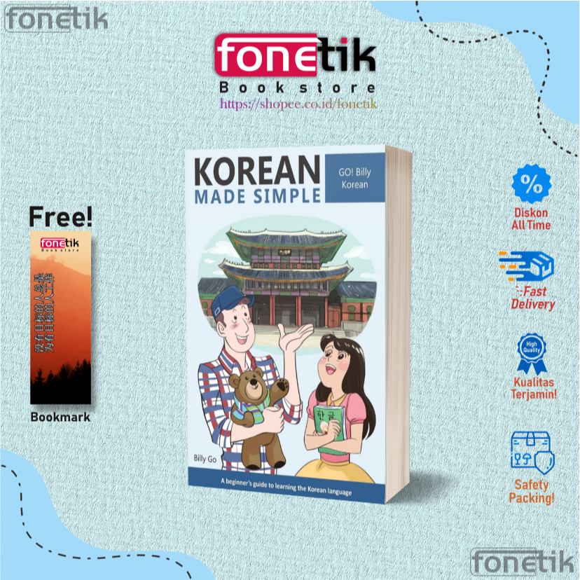 Jual Korean Made Simple: A beginner's guide to learning the Korean language by Billy Go (English ...