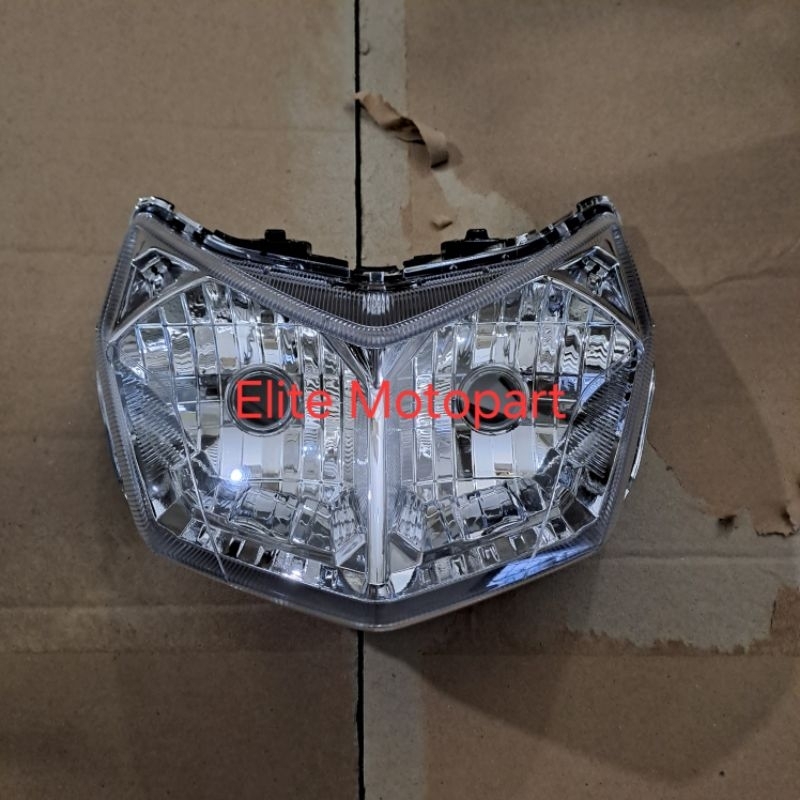 Jual Reflektor lampu depan headlamp honda supra x 125 fi injeksi new ...