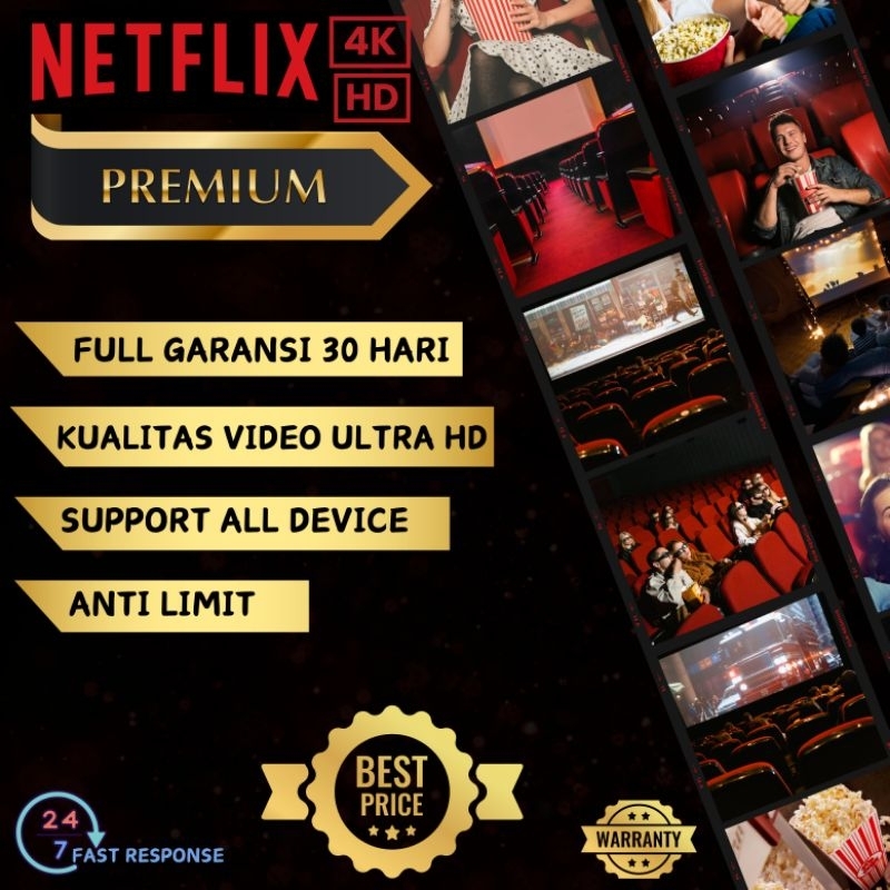 Jual NETFLIX PREMIUM PRIVATE GARANSI 1 BULAN | Shopee Indonesia