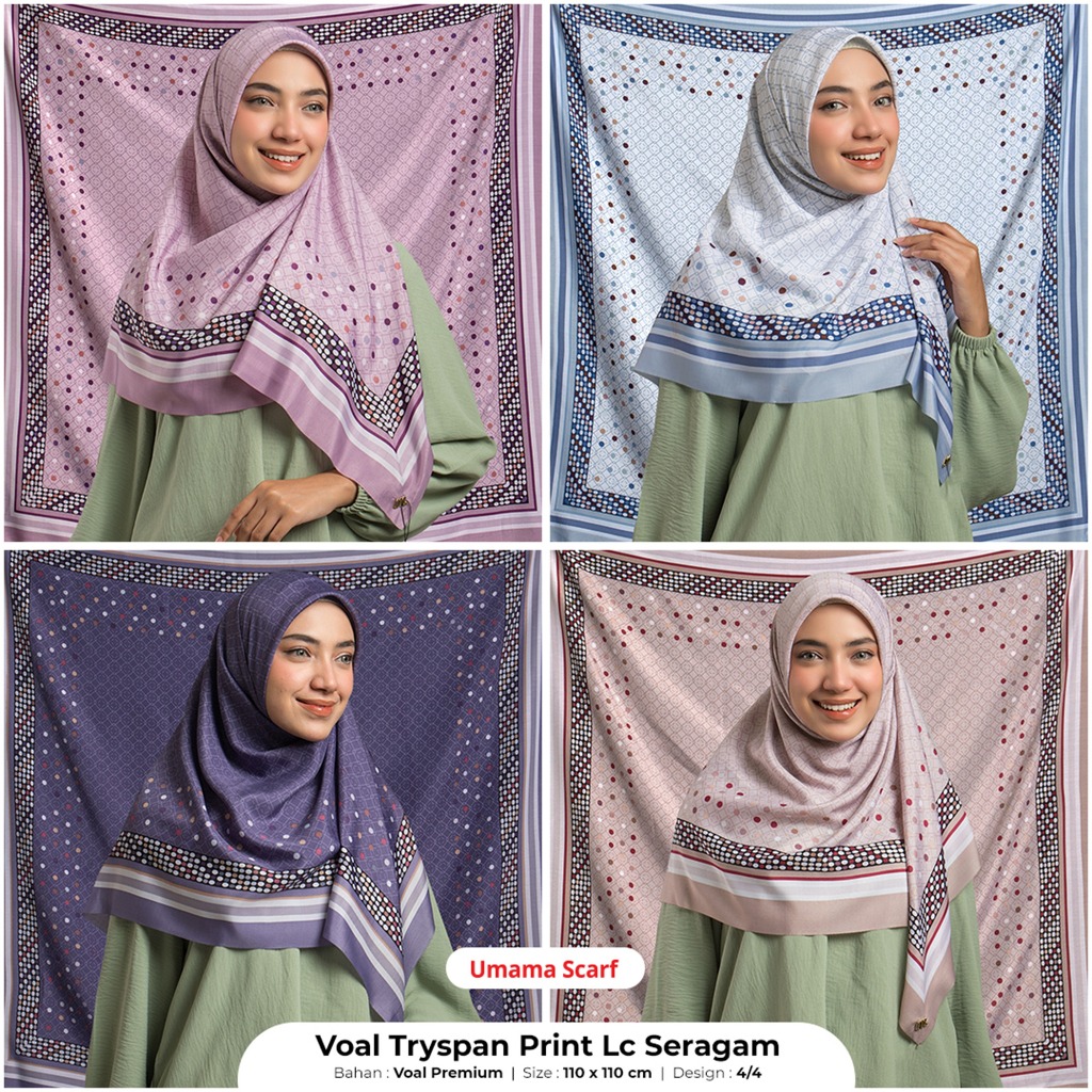 Jual KEMASAN POUCH SERAGAMAN VOAL TRYSPAN PRINT LC UMAMA METAL LOGO ...