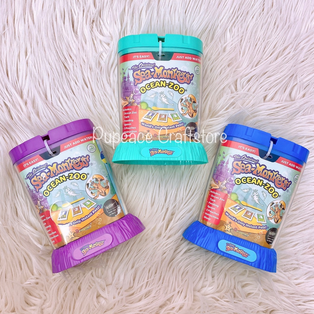 Jual Sea Monkey Seamonkey Instant Pet Original READY STOCK LANGUSUNG ...