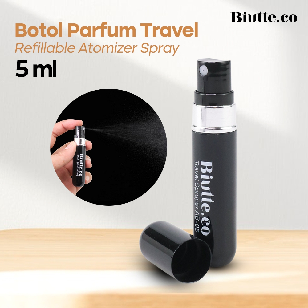 Jual Botol Parfum Atom Spray 5ml Traveling Mini Colok Auto Refill ...