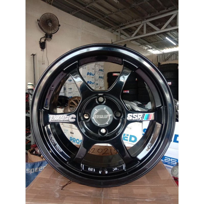 Jual VELG SSR TYPE C RING 15 COCOK UNTUK SEMUA MOBIL BAUT 4 HONDA JAZZ BRIO TOYOTA YARIS AGYA ...