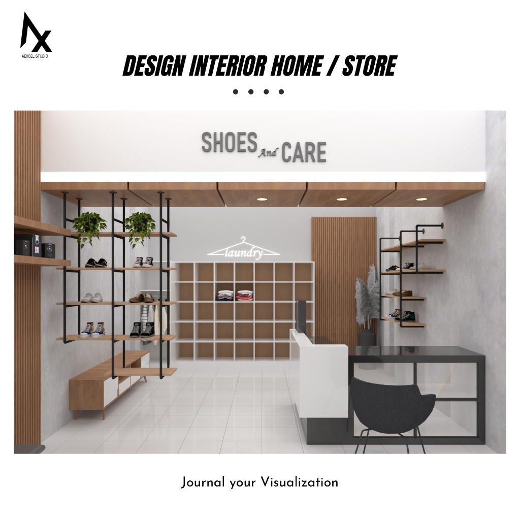 Jual JASA DESAIN INTERIOR MINIMALIS , MODERN ( HOME , STORE ) | Shopee ...