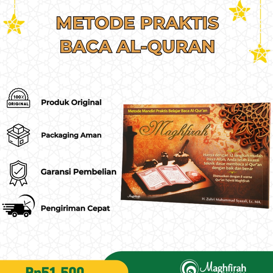 Jual Buku Cara Mudah Belajar Metode Praktis Baca AlQuran Lengkap Tajwid ...